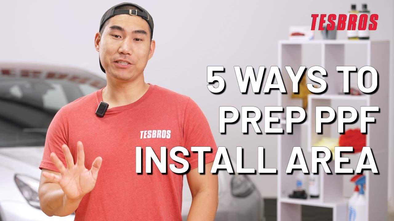 How to Prep Your Space Before Installing PPF on Your Model 3/Y - YouTube