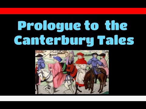 The Prologue to the Canterbury Tales/ General Prologue - YouTube
