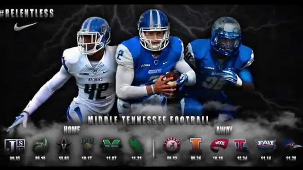 MTSU Football 2015 Hype Video - YouTube