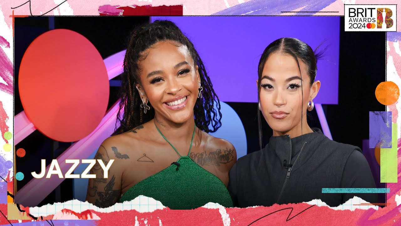Jazzy Talks Debut Single Being BRITs Nominated - YouTube