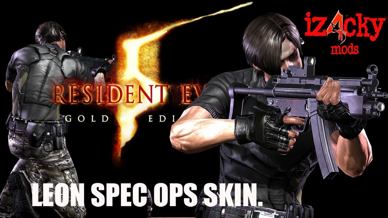 RESIDENT EVIL 5 LEON SPEC OPS SKIN. - YouTube