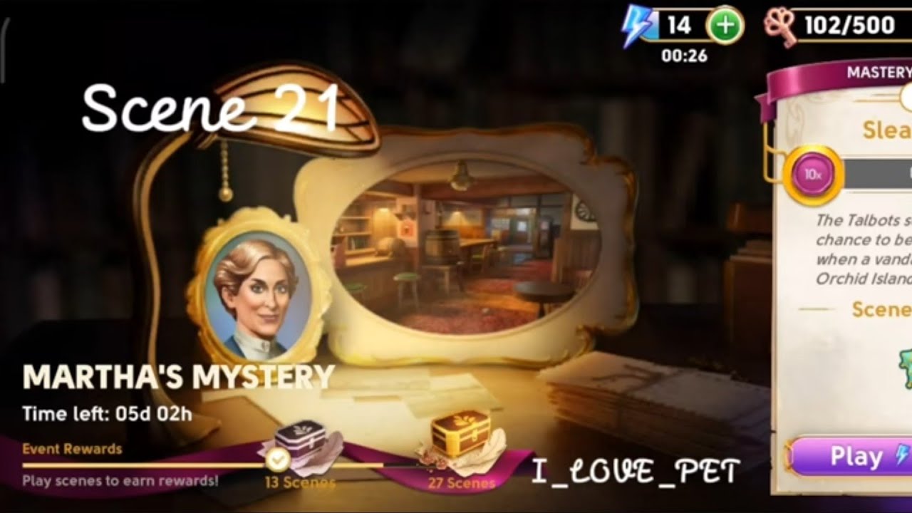 SECRETS 22 | MARTHA'S MYSTERY | Scene 21 - Sleazy Bar | JUNE'S JOURNEY ...