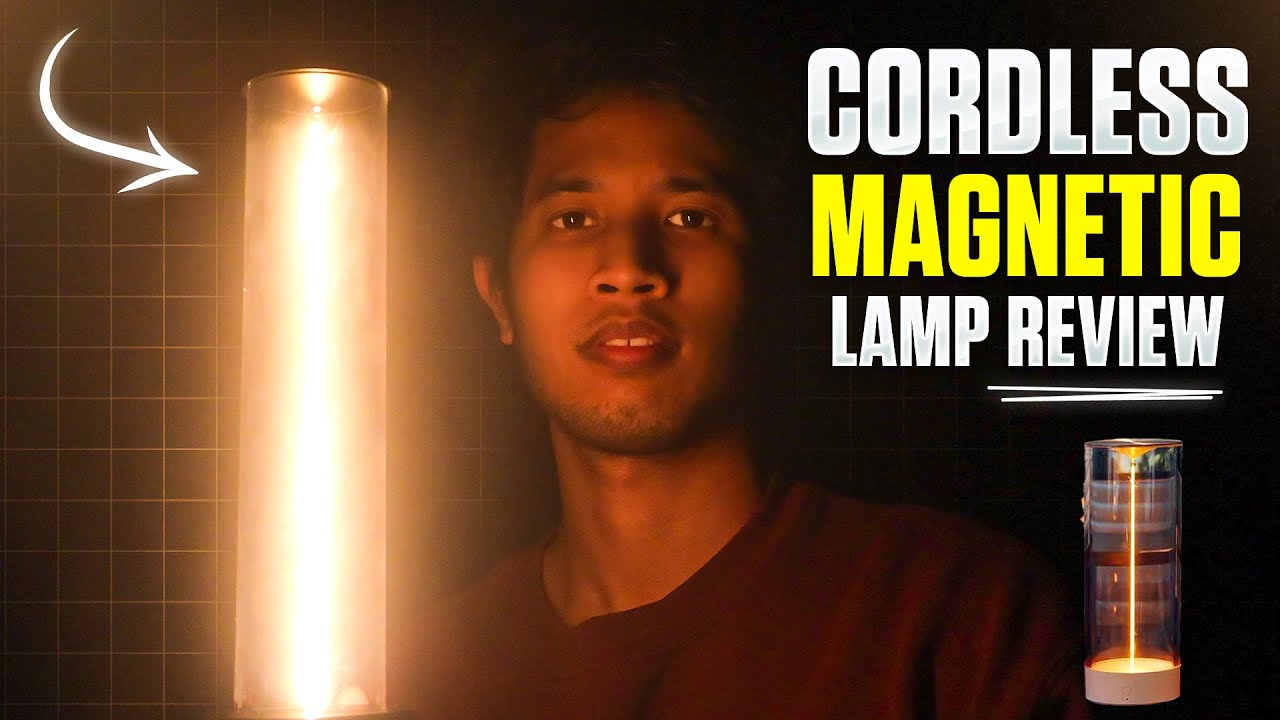 I bought THIS from Temu | Cordless Magnetic Desk Lamp Review - YouTube