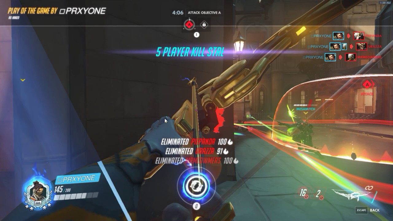 noob genji tries hanjo - YouTube