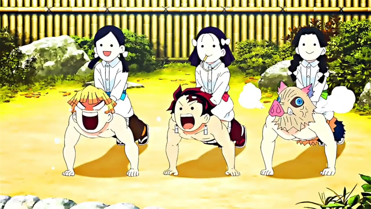 Tanjiro Zenitsu and Inosuke training (Twixtor Clips + 4K Quality) Demon ...