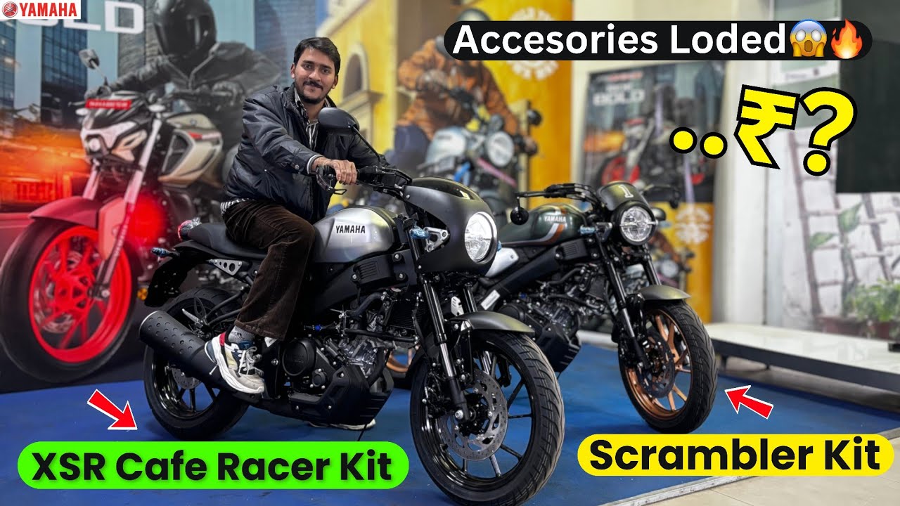 New 2026 Yamaha XSR 155 Full Body kit Accessories Detailed Price ...