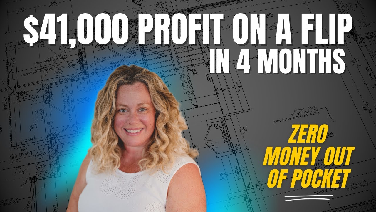 How I Made $41K in 4 Months Flipping a House with Zero Money Down ...