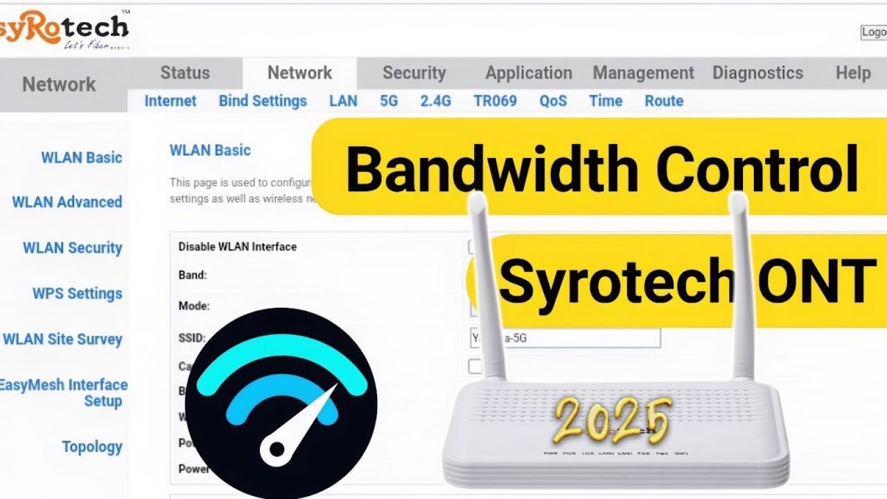How to Limit Internet Speed of WiFi Users in Syroteh Router | Easy ...