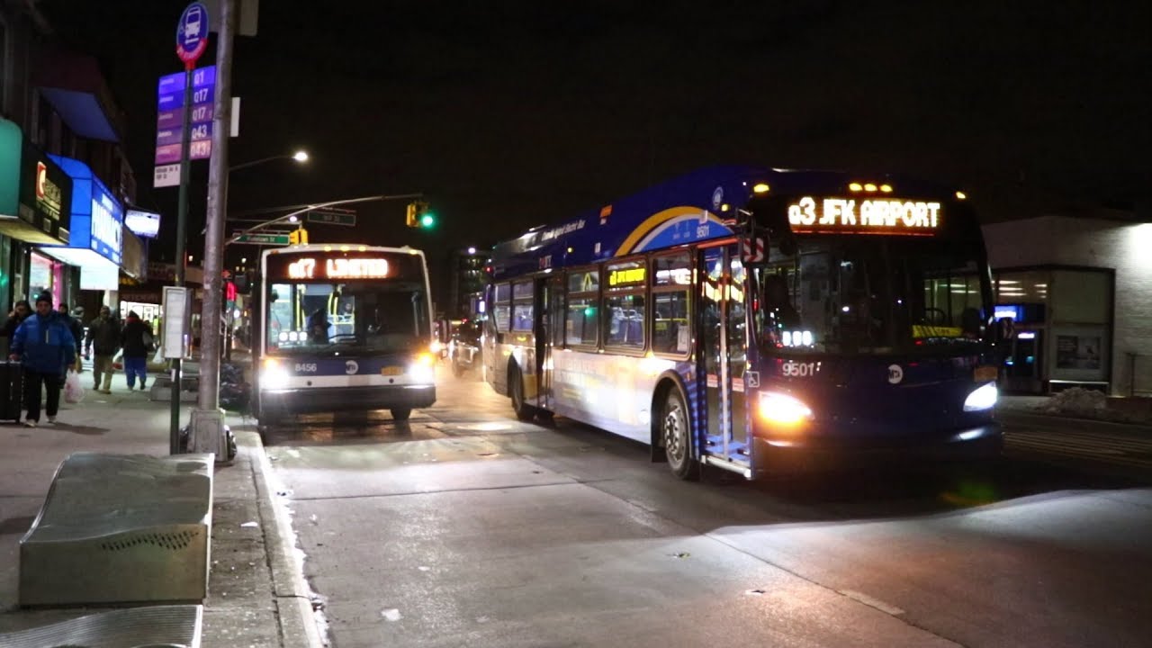 MTA New York City Bus 2018 New Flyer XDE40 "Xcelsior" Hybrid 9501 On ...