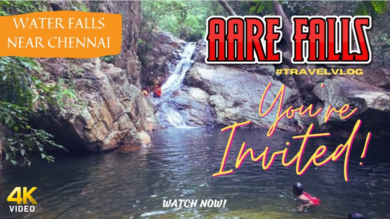 One day trip | Nagalapuram | waterfalls near Chennai | Aare falls | 4K ...