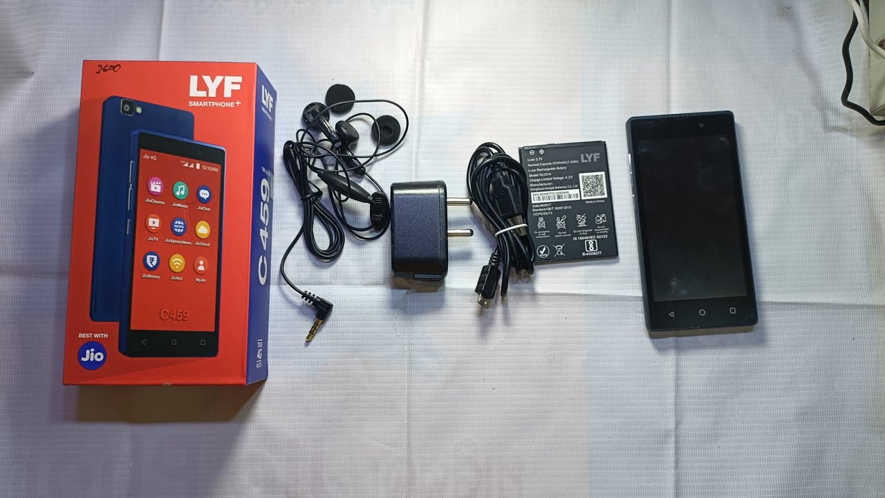 LYF C459 unboxing mobile ! LYF smart phone mobile ! MN TECNICAL - YouTube