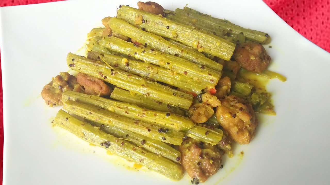 sajna data recipe | sojne chachari | সজনে রান্না রেসিপি | সাজনা ...