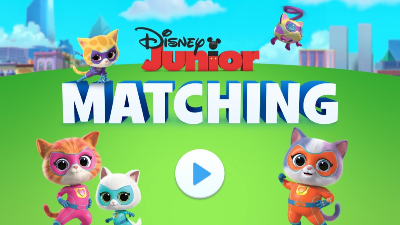 Disney Junior SUPER KITTIES Matching Game YouTube disney-junior-super-kitties-matching-game-youtube