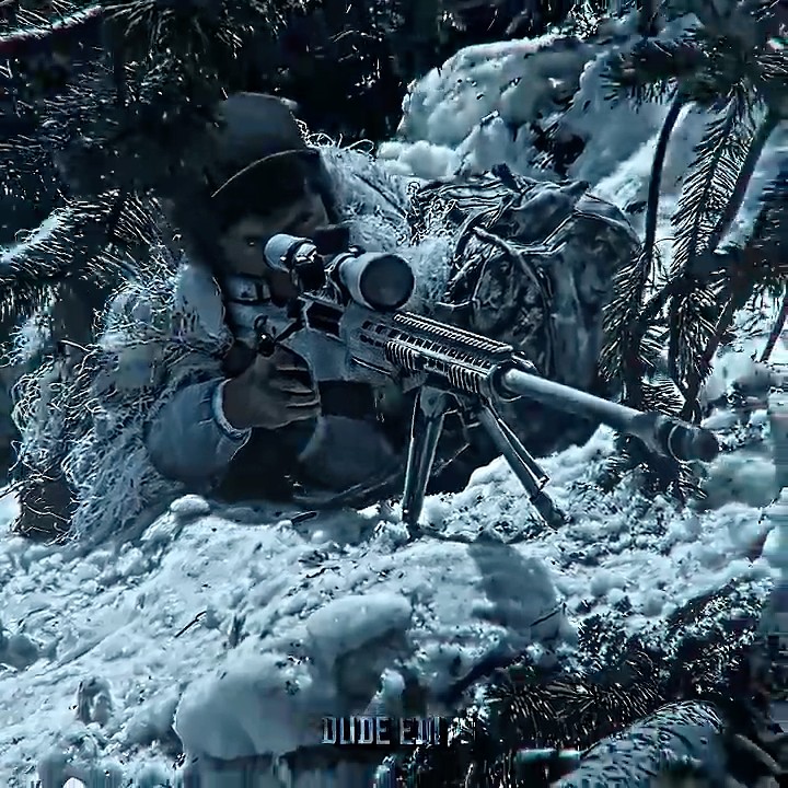 A sniper who must survive in the freezing cold🥷 ️ - YouTube