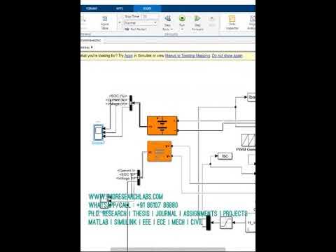 Energy Management Strategy EMS for battery super capacitor SC Hybrid Energy | Matlab Simulink ...
