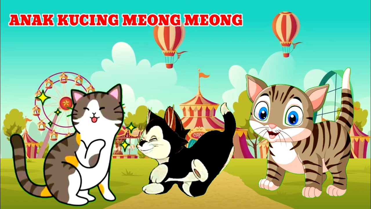 Anak Kucing Meong Meong (Kucing Dance) !! Lagu Anak Indonesia Populer ...