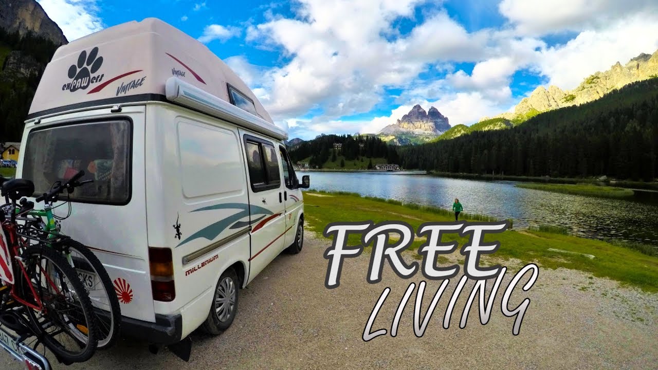 HOW WE STAY FOR FREE EVERY NIGHT - VAN LIFE - YouTube