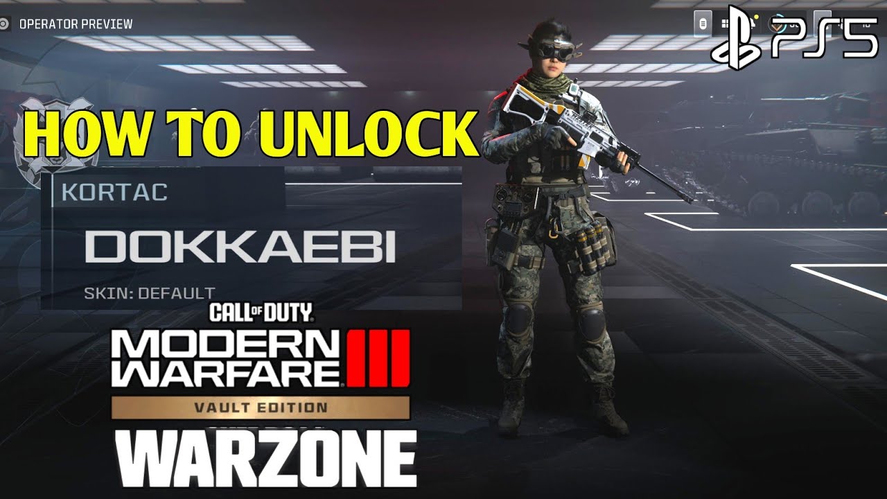 How to Unlock Dokkaebi MW3 Dokkaebi Opreator | How to Get Dokkaebi MW3 Dokkaebi | COD MW3 ...