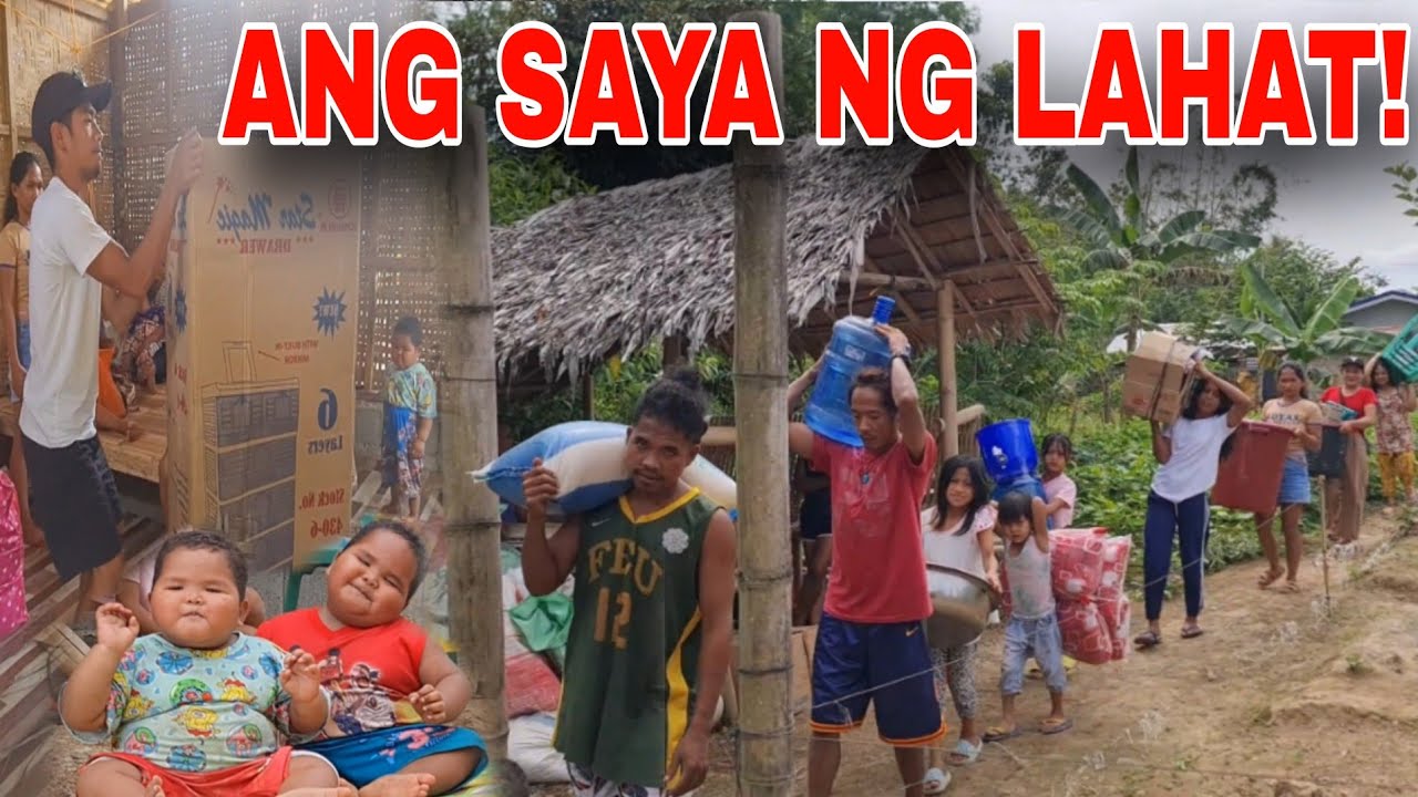 PAG LIPAT BAHAY NG MGA TABACHINGCHING! // ANG SAYA SAYA PO NG LAHAT ...