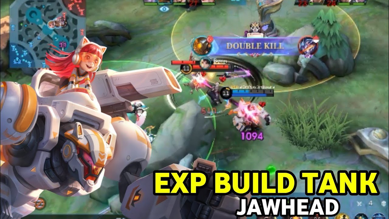 JAWHEAD EXP BUILD TANK | JAWHEAD TOP 1 GLOBAL GAMEPLAY MOBILE LEGENDS ...