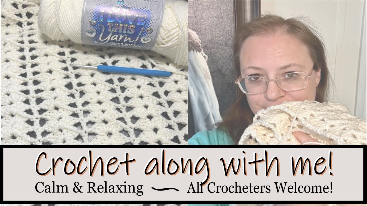 Crochet Along with Me: Calm Crochet; Slow Crocheting; The Cassia Scarf ...