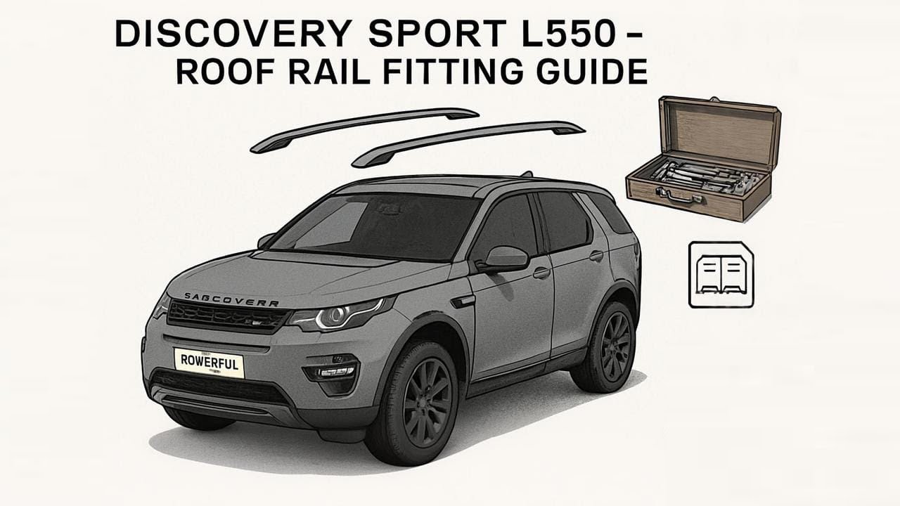 How to fit Dynamic Tailgate Panel to Land Rover Discovery Sport L550 ...