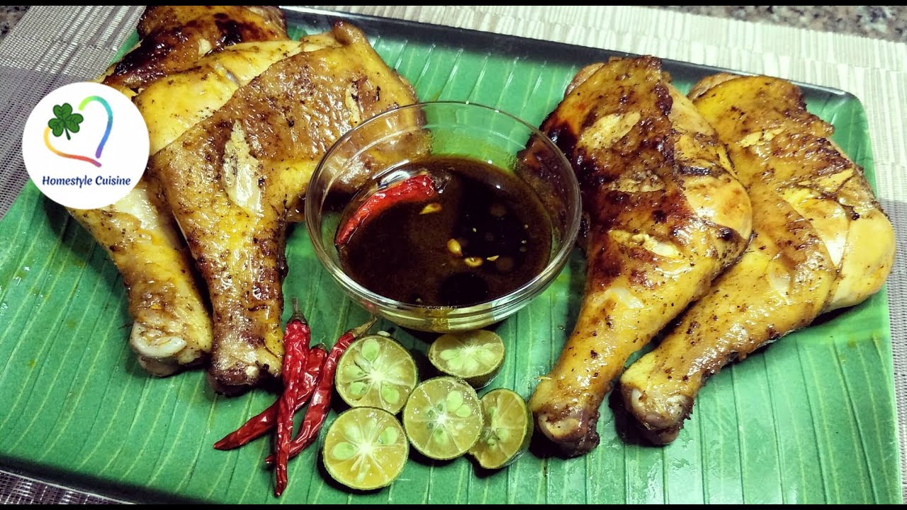 Chicken Inasal / Grilled Chicken with Annatto Chicken Oil - YouTube