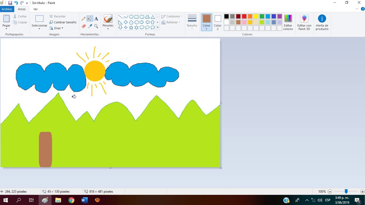 guia de aprendizaje PAINT para PREESCOLAR - YouTube