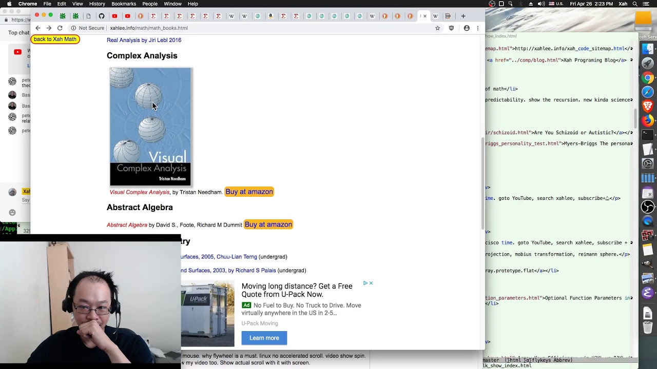 xah talk show 2019-04-26, history of Wolfram MathWorld, Stereographic Projection, Category ...