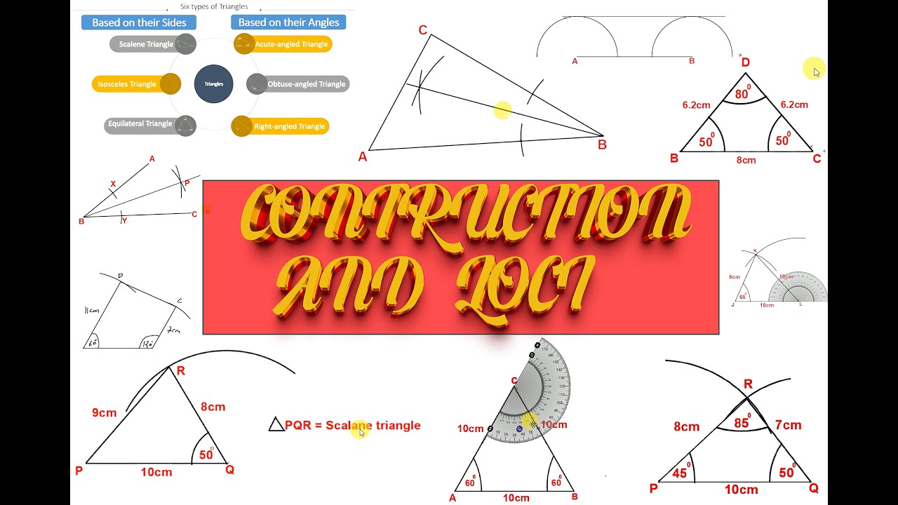 Construction and Loci_Full Topic Video - YouTube