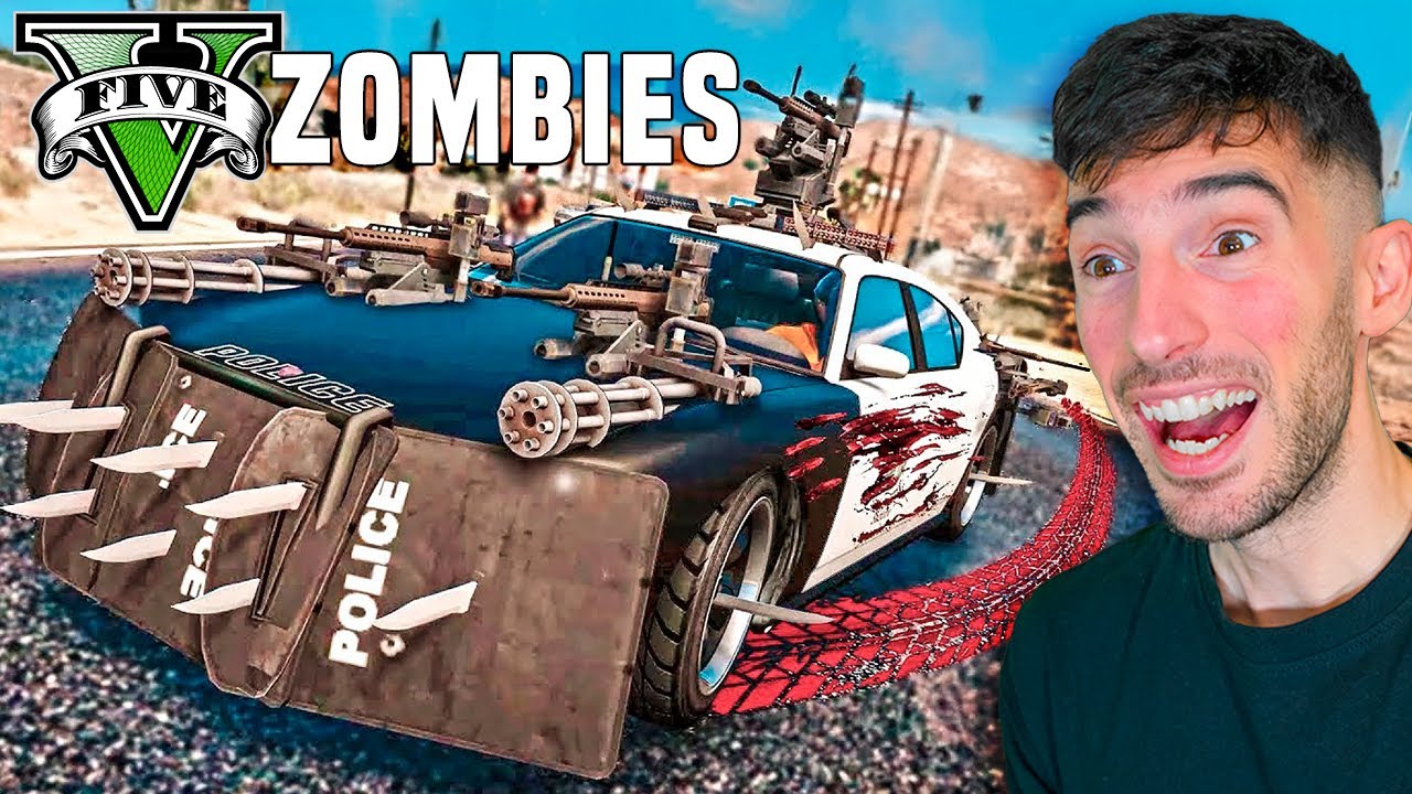 GTA V ZOMBIES !! MAKIMAN VUELVE AL APOCALIPSIS ZOMBI EN GTA 5 MODS ...