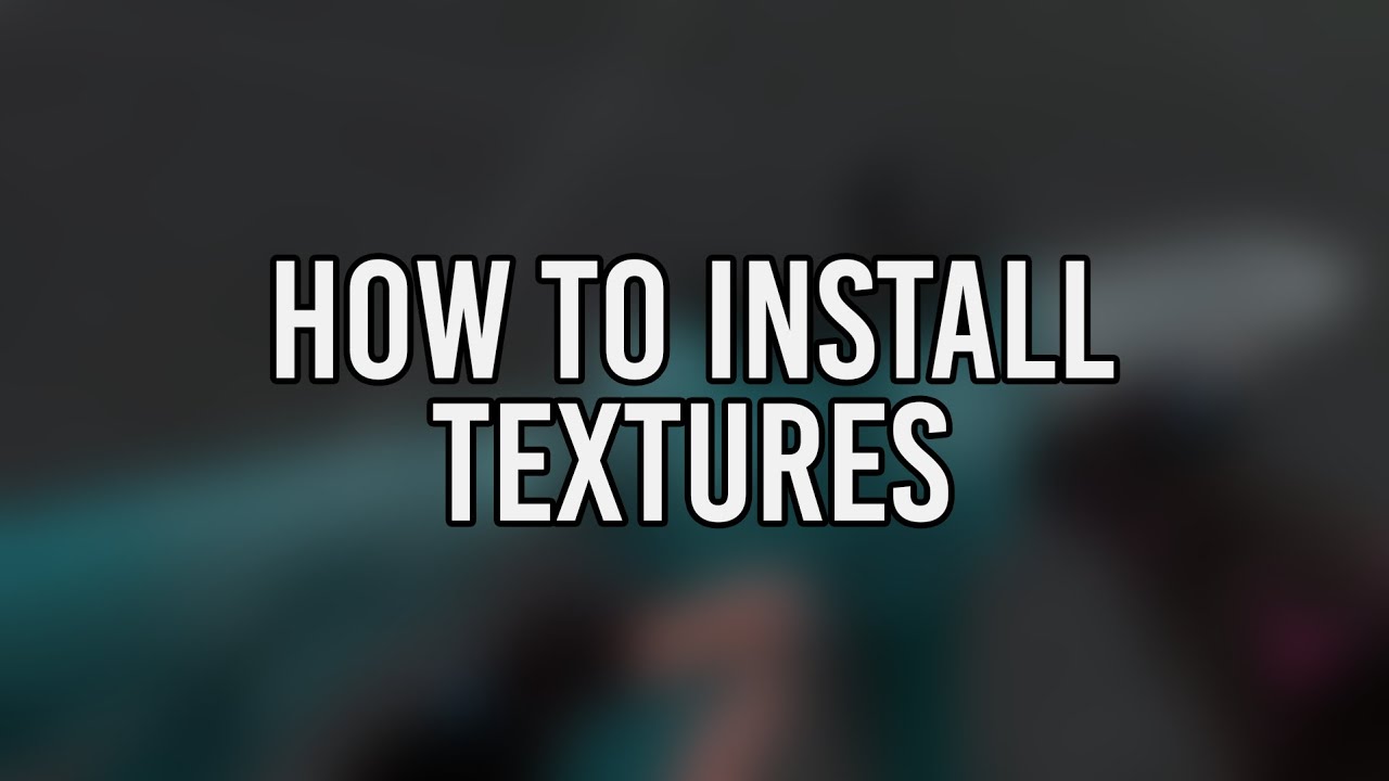How To Install Textures - Boneworks - YouTube
