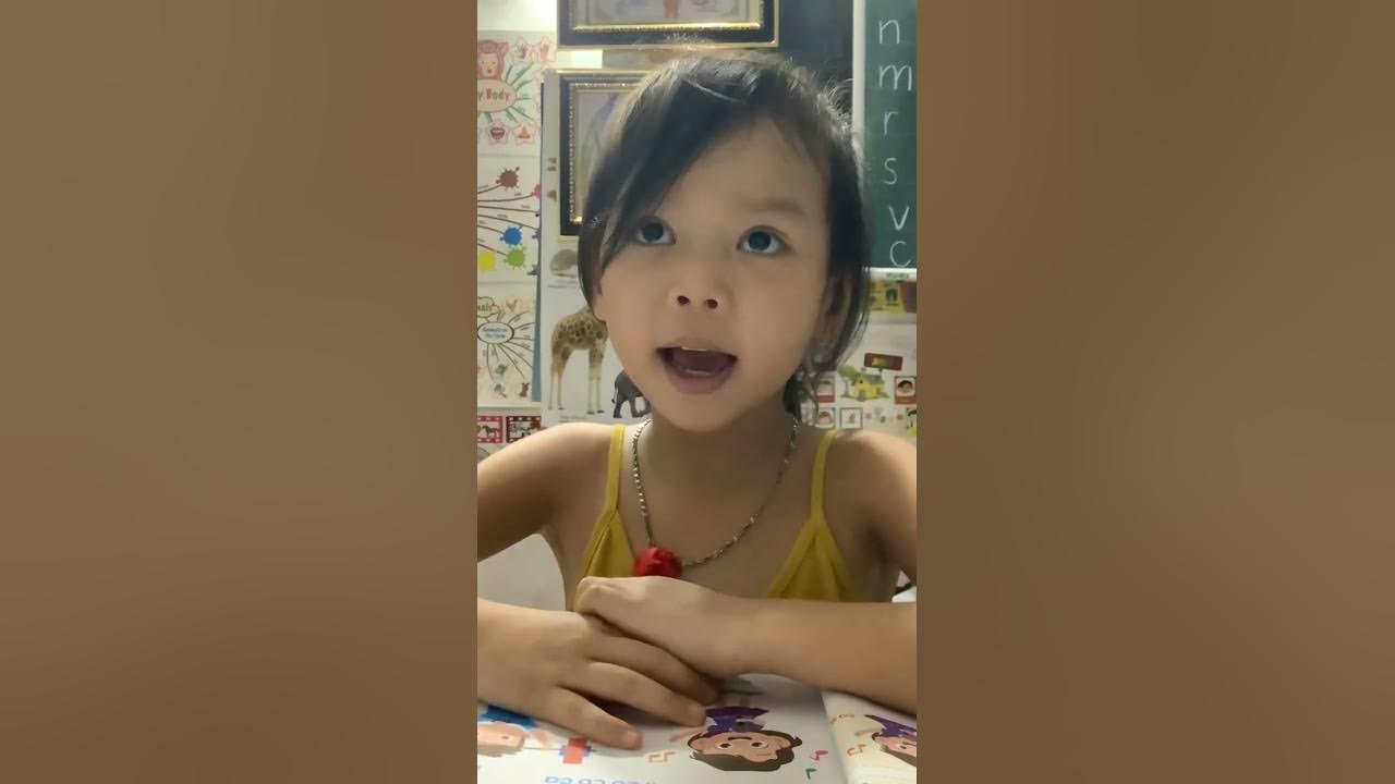 Tập đọc sớm- Ngọc Anh 5t : 28/8/2023 - YouTube