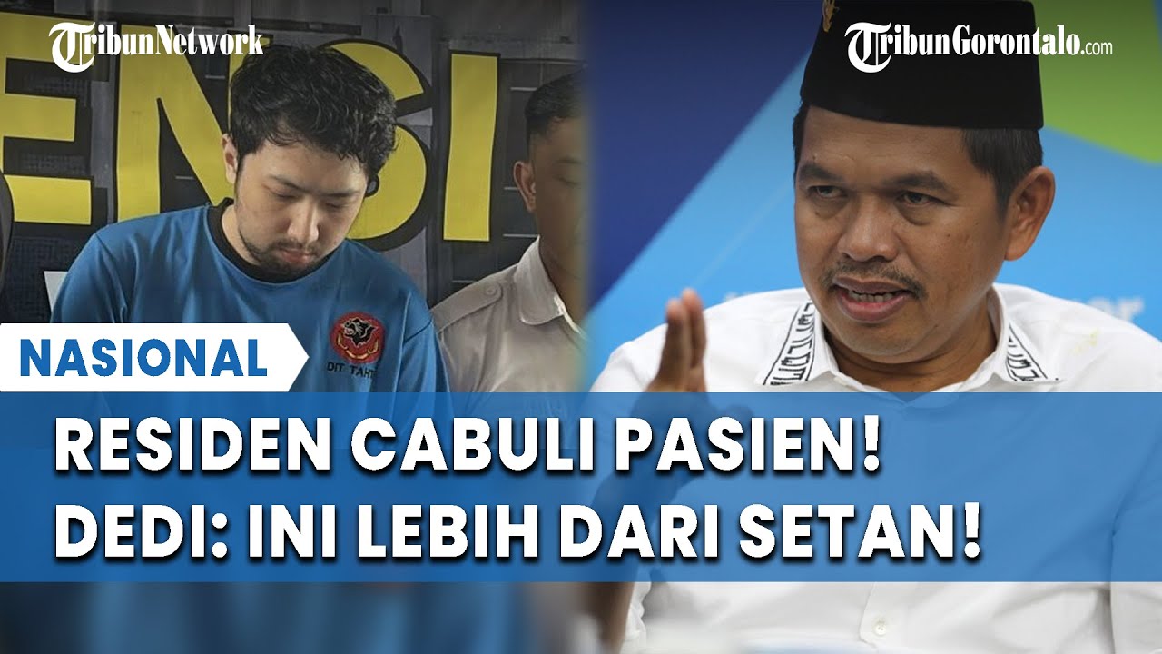 Residen Unpad Perkosa Pasien, Dedi Mulyadi Sentil Unpad: Jangan ...