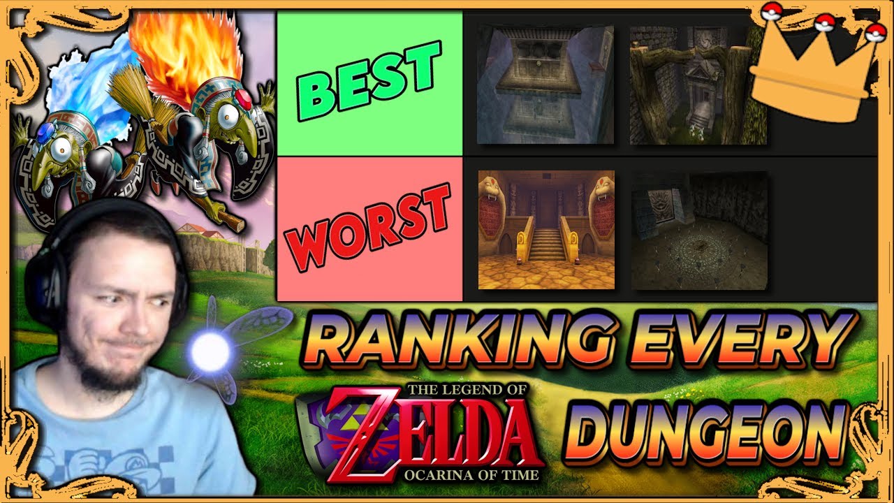 BC King Ranks EVERY Dungeon from The Legend of Zelda: Ocarina of Time ...