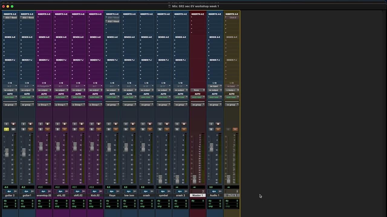 How to fix your Protools i/o if your panning knobs are greyed out - YouTube