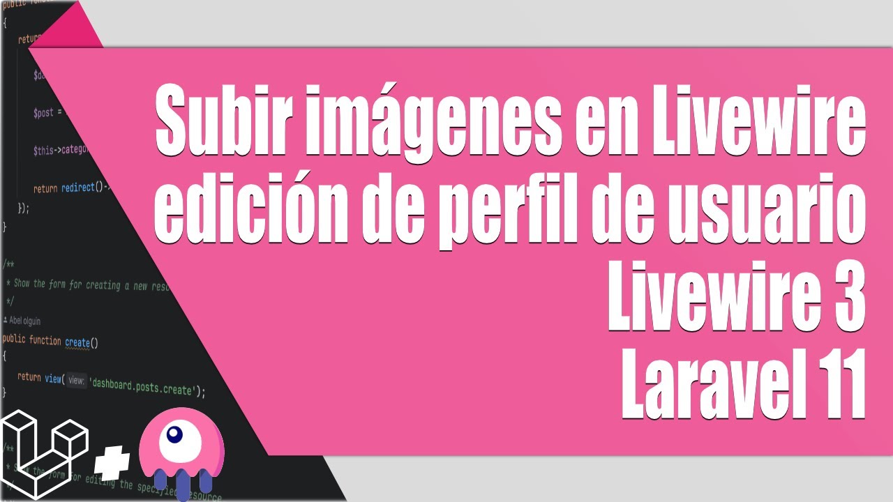 5. Laravel + Livewire: Subir imágenes y edición de perfil de usuario - YouTube