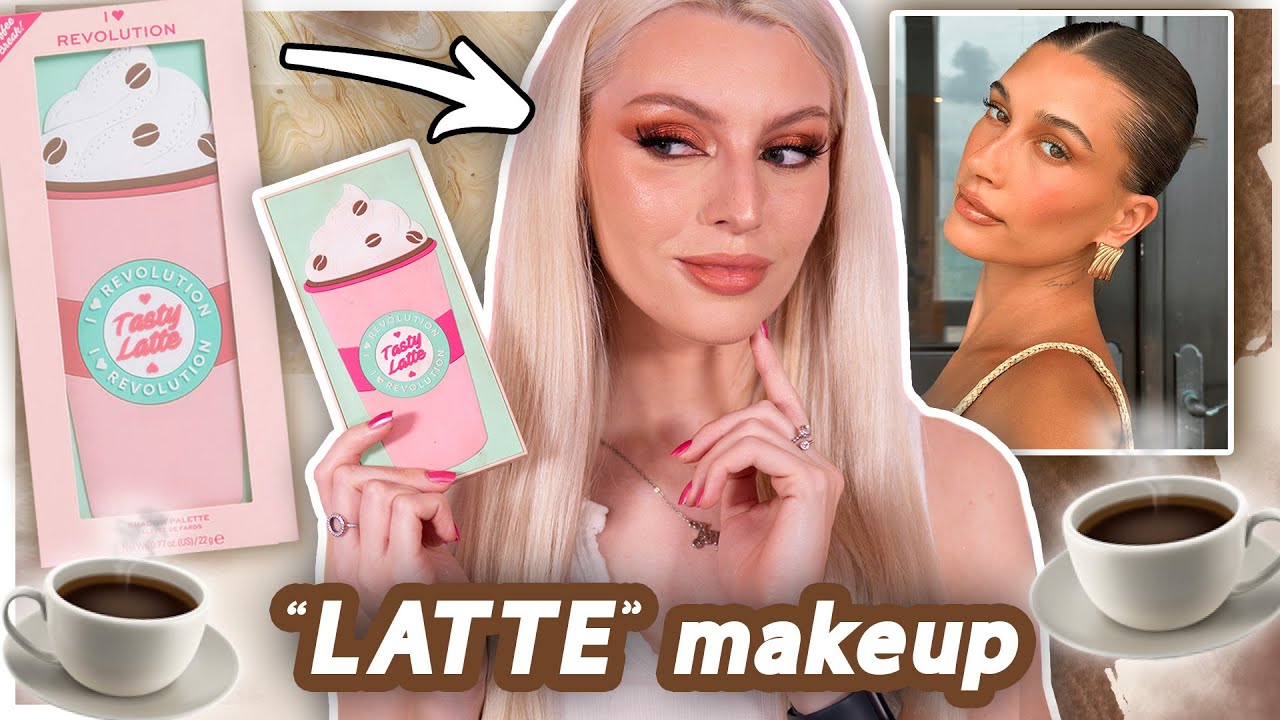 i tried the 'Latte Makeup' trend on pale skin...☕️ - YouTube