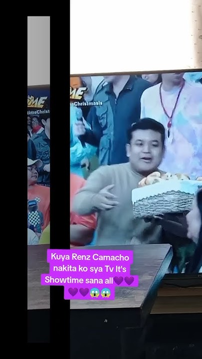 Kuya Renz Camacho nakita ko sya Tv It's Showtime sana all💜💜💜💜😱😱 - YouTube