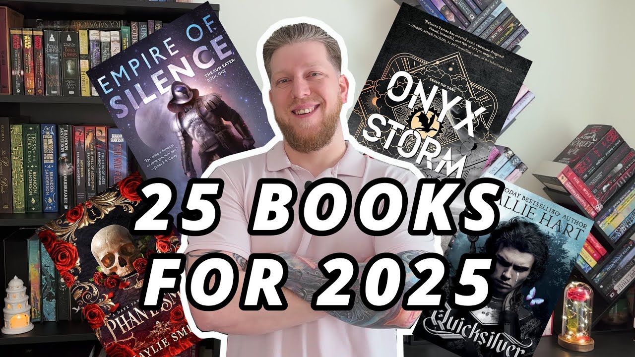 25 Books to Read in 2025 - Reading TBR - YouTube