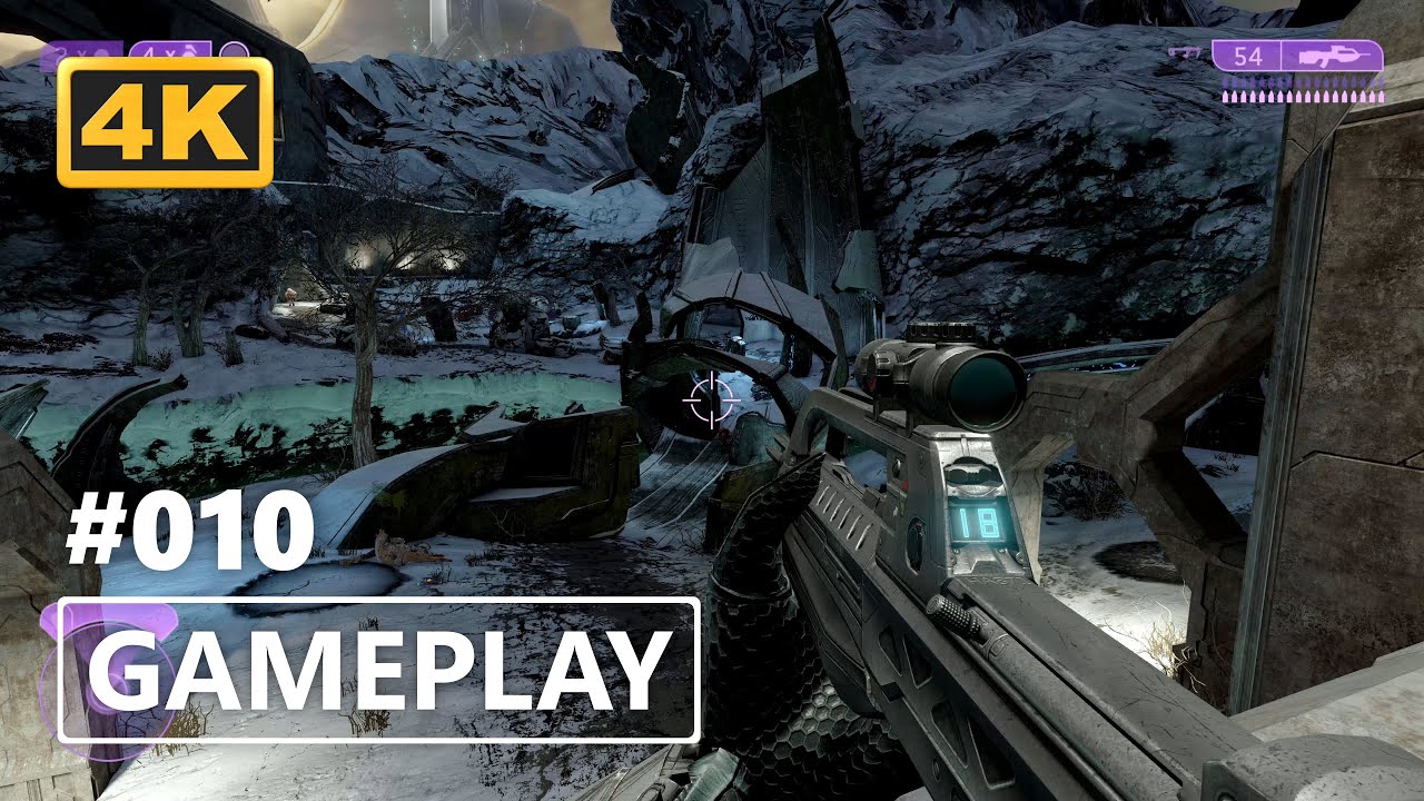Halo 2: Anniversary Gameplay 4K (No Commentary) - Sacred Icon - YouTube