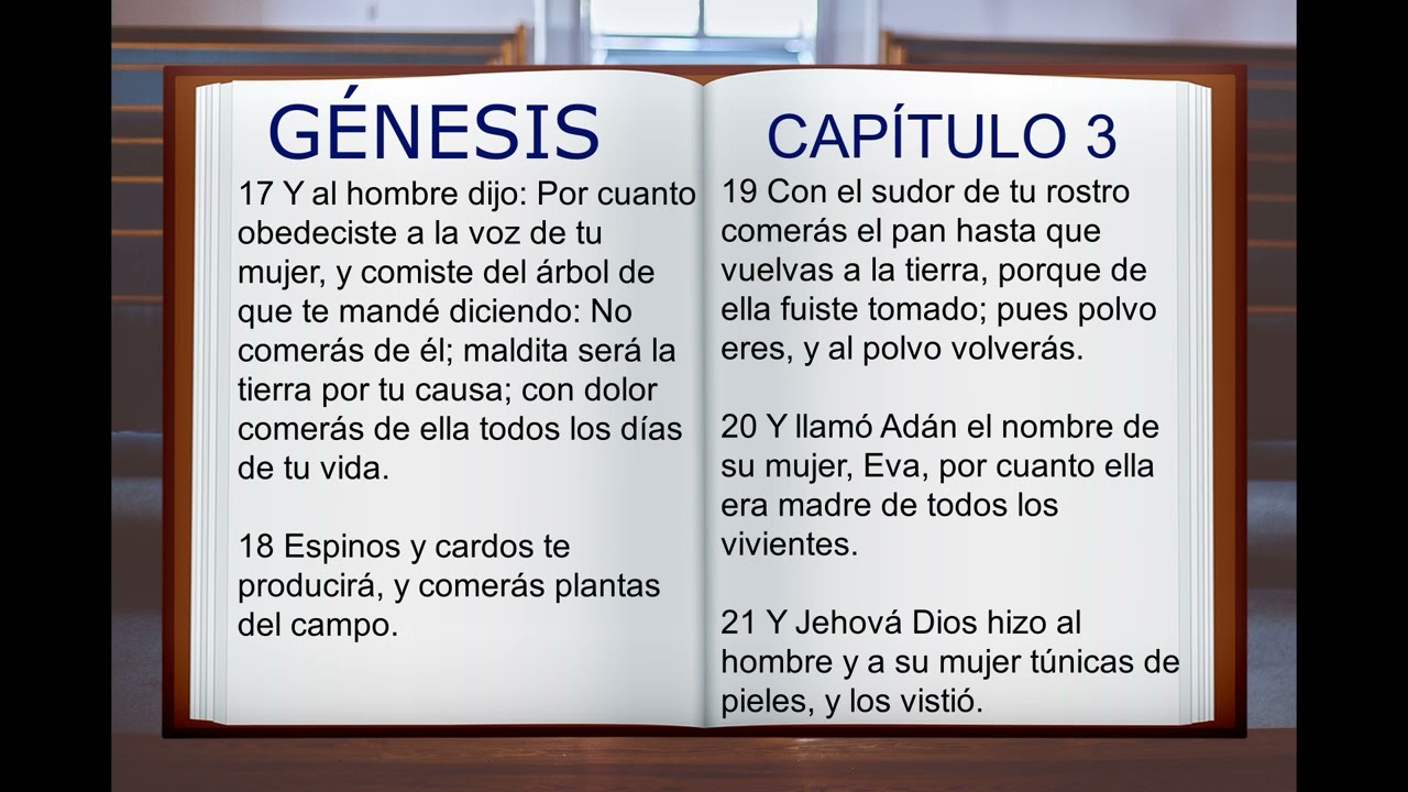 LA BIBLIA HABLADA "GENESIS 1 AL 50" COMPLETO REINA VALERA ANTIGUO ...