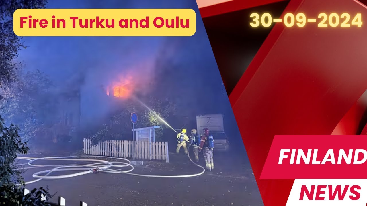 Finnish News 30-09-2024 | Fire in Turku and Oulu | FlixBus Expands in ...