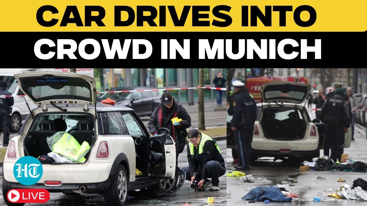 Germany Car Crash Live: Car Drives Into Crowd in Munich, 15 Injured ...