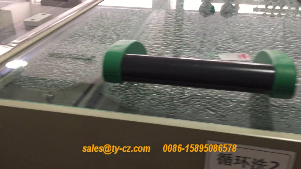 PCB film removing machine stripping machine - YouTube