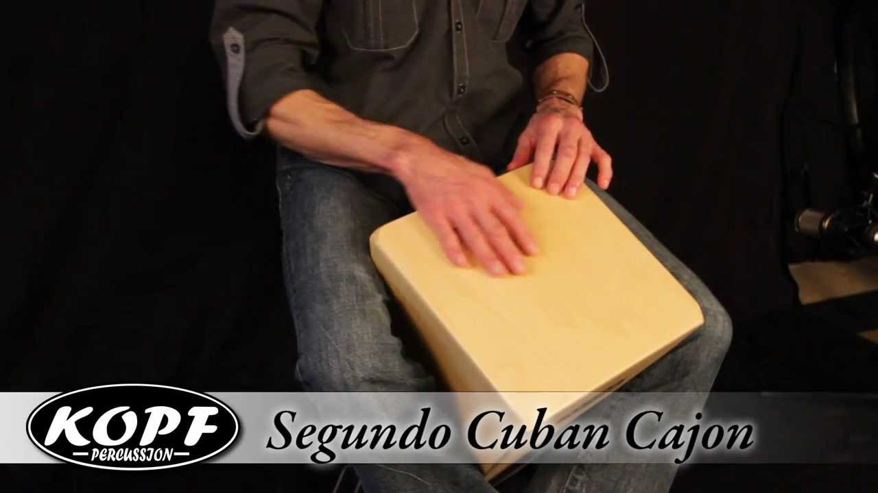 Kopf Percussion Cuban Segundo Cajon - YouTube