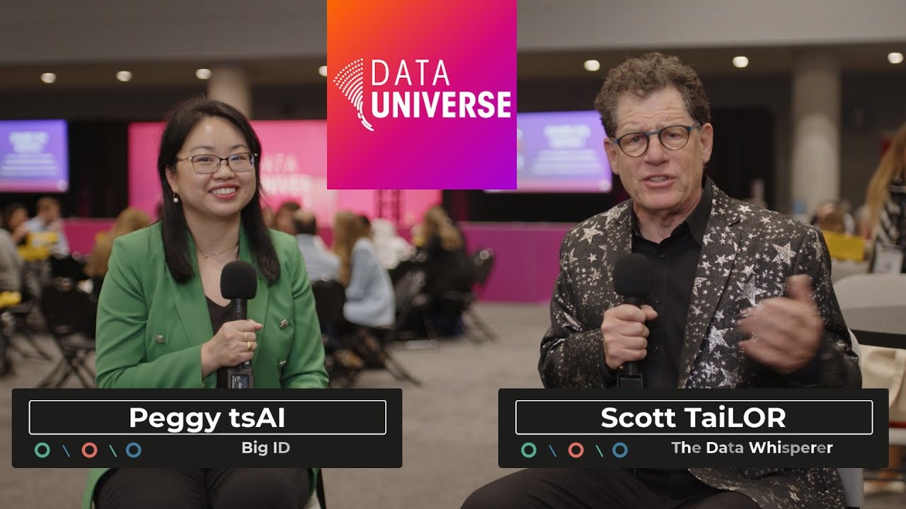 Peggy Tsai Interview DataVengers at Data Universe - YouTube