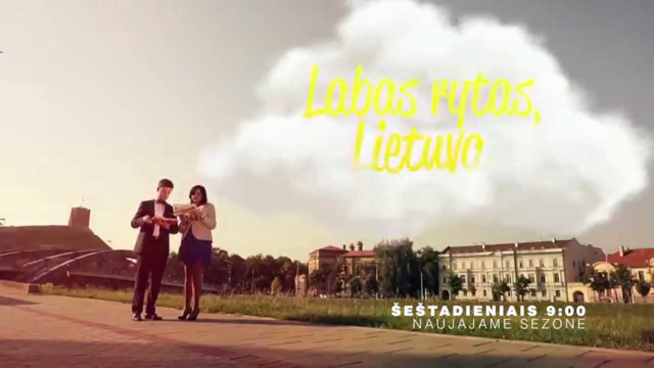 Naujajame LRT sezone – „Labas rytas, Lietuva“ ir šeštadieniais - YouTube