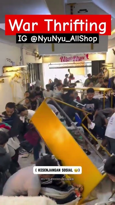 Ngethrift Bar Bar Di Kota Solo Toko Nyunyu Allshop #shorts - YouTube