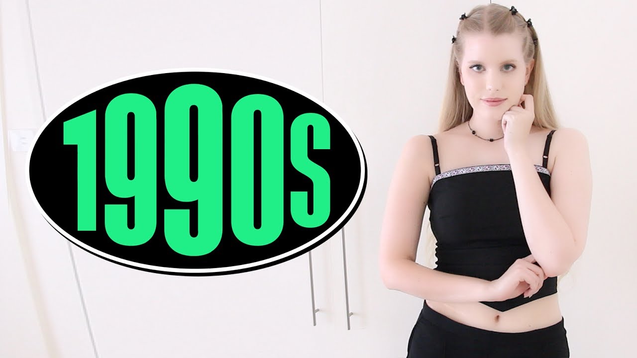 90s Inspired Lookbook - YouTube